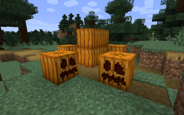 How To Carve Stylish Pumpkins in Minecraft