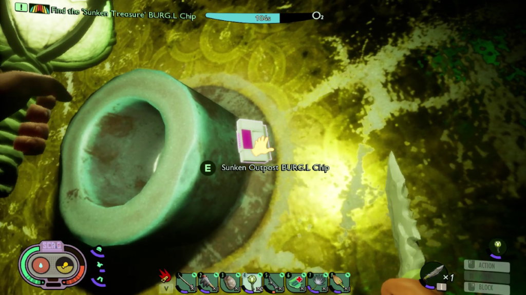 Where To Find Sunken Treasure BURG.L Chip in Grounded